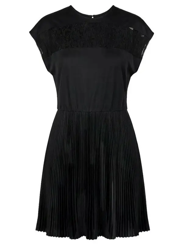Valentino Garavani Panelled Dress - Black