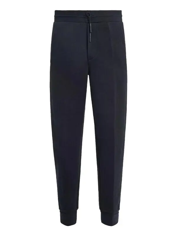 Zegna Drawstring Trousers - Blue