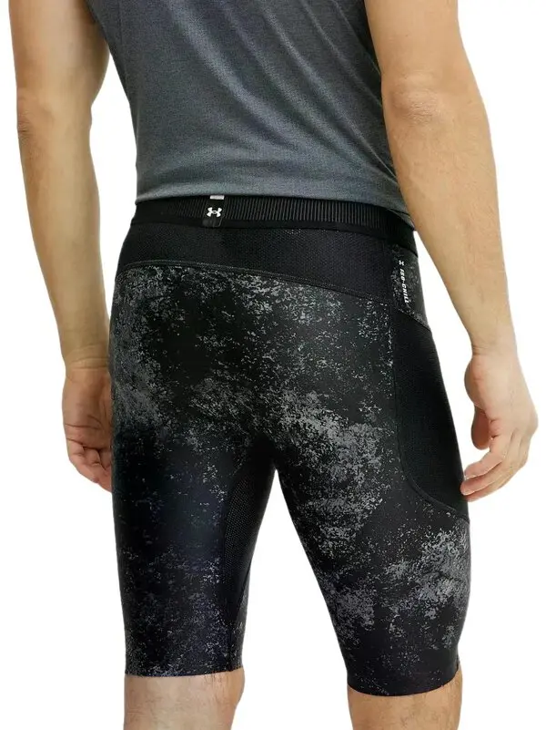 Under Armour Heatgear Iso-chill Printed Shorts - Black