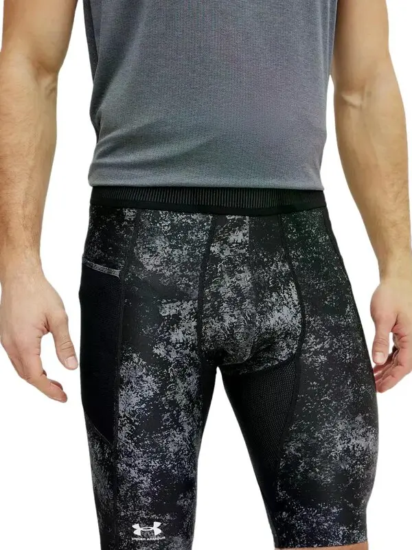 Under Armour Heatgear Iso-chill Printed Shorts - Black