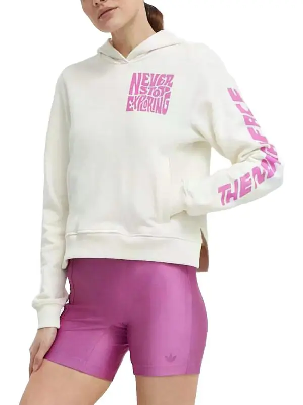 The North Face Sleeve Print Hoodie - Neutrals
