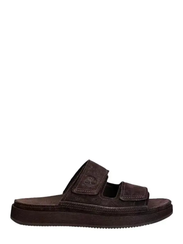 Timberland Suede Touch-strap Slides - Brown