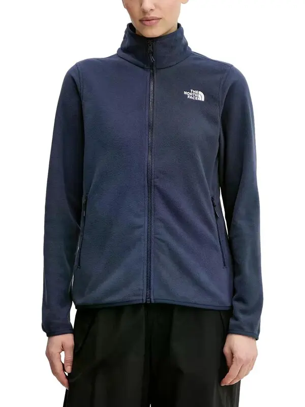 The North Face Full Zip Fleece Sweatshirt - Blue