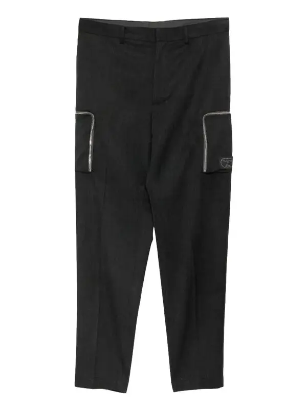 Undercover Cargo Pants With Side Zip Pocket - Grey