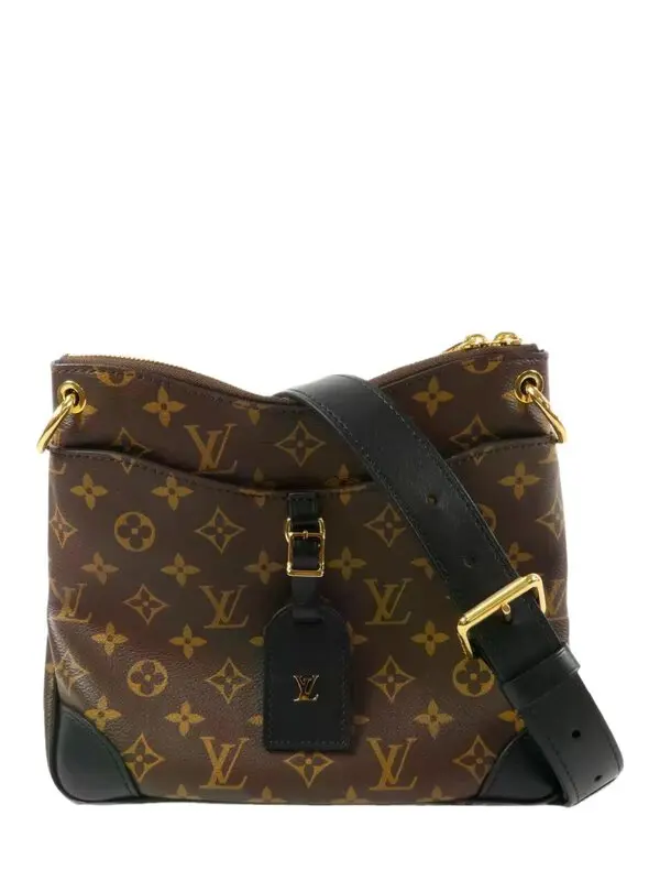 LOUIS VUITTON Pm Monogram Odeon Shoulder Bag - Brown