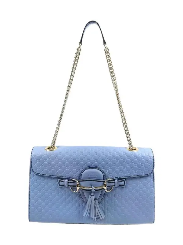 Gucci Medium Emily Shoulder Bag - Blue