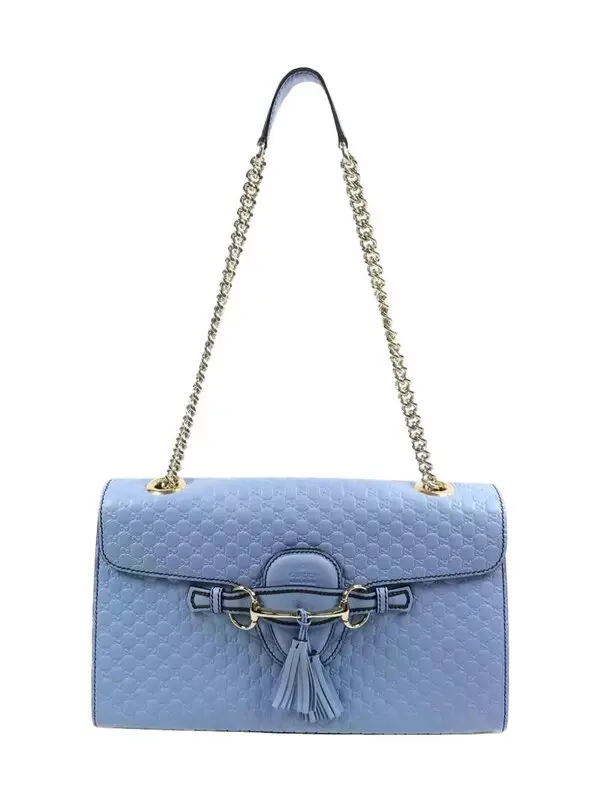 Gucci Medium Emily Shoulder Bag - Blue