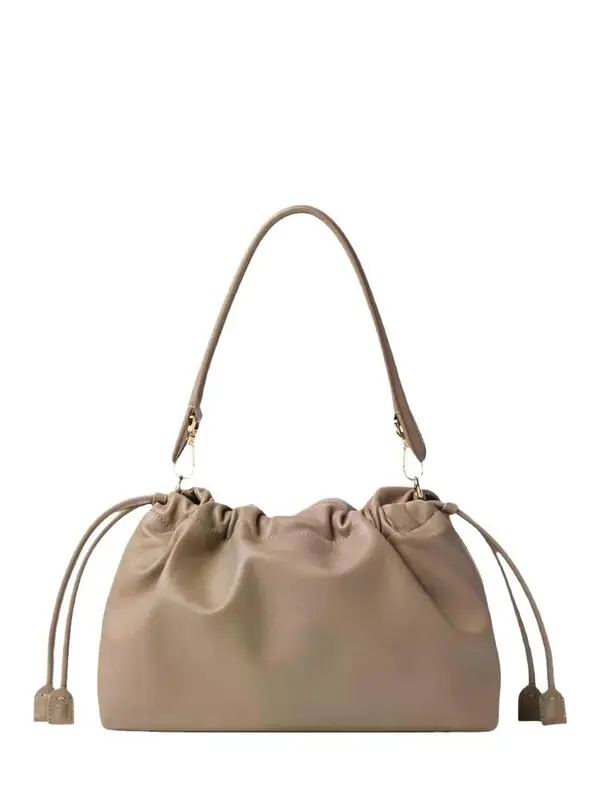 Fendi Soft Logo-plaque Tote Bag - Neutrals