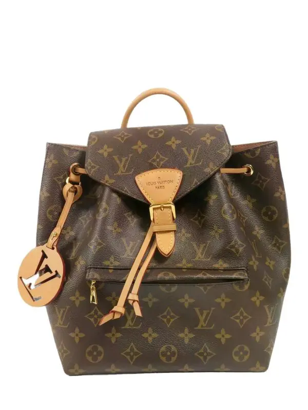 LOUIS VUITTON Montsouris Monogram Backpack - Brown