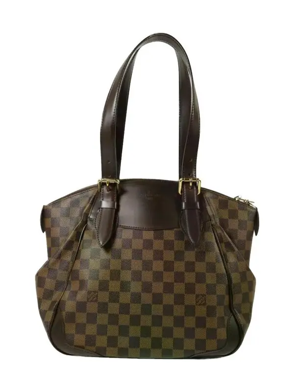 LOUIS VUITTON Damier Verona Mm Shoulder Bag - Brown