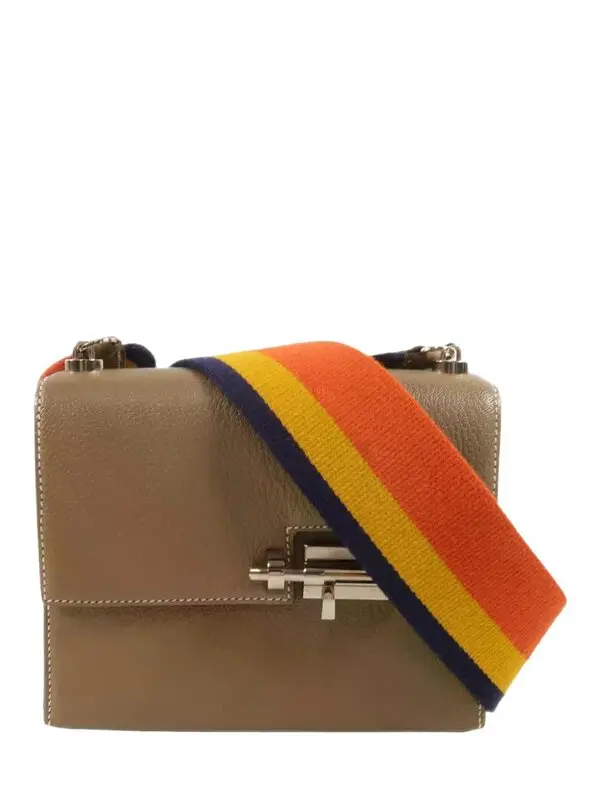 Hermès Mini Verrou Messenger Bag - Grey