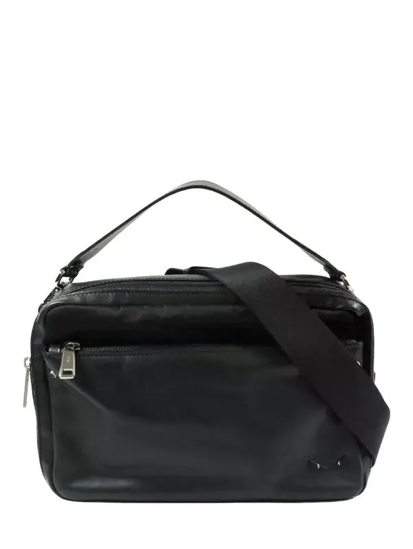 Fendi Bugs Eyes Two-way Handbag - Black