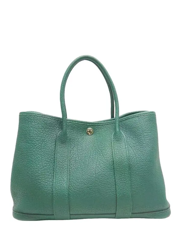 Hermès Negonda Garden Party 30 Tote Bag - Green