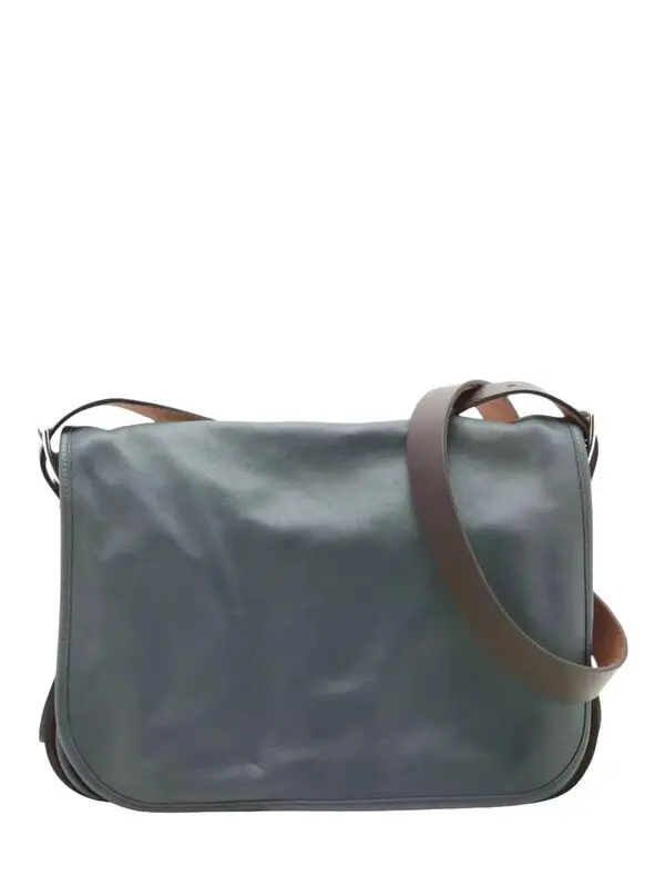 Hermès 2013 Swift Balda 35 Crossbody Bag - Blue