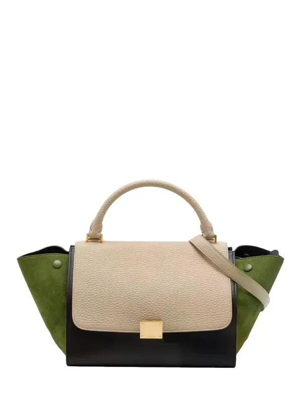 Celine Trapeze Satchel - Black