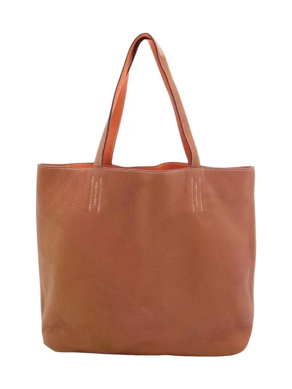 Hermès Clemence Double Sens 36 Tote Bag - Brown