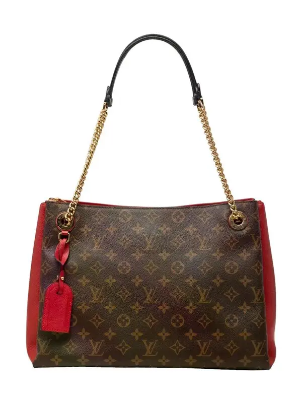 LOUIS VUITTON Monogram Surene Mm Tote Bag - Brown