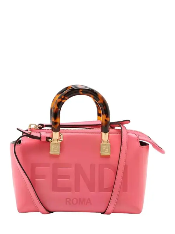 Fendi Mini Leather The Way Roma Satchel - Pink