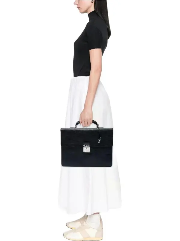 LOUIS VUITTON Epi Robusto 1 Briefcase - Black