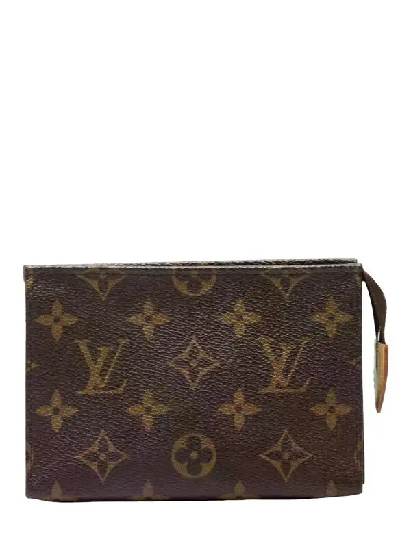 LOUIS VUITTON 2004 Monogram Toiletry Pouch 15 - Brown