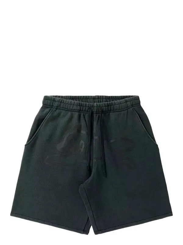 ICECREAM Logo-print Jersey Shorts - Black