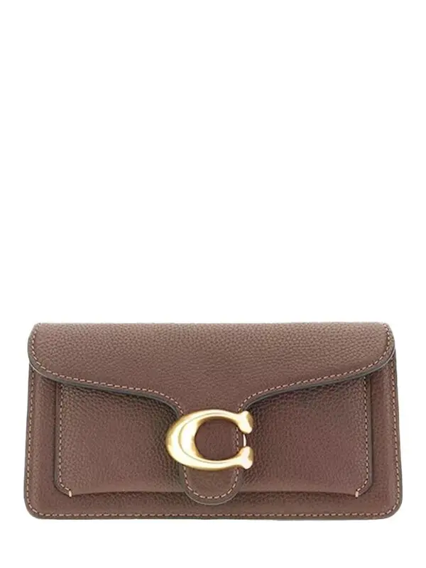 COACH Logo-plaque Shoulder Bag - Brown