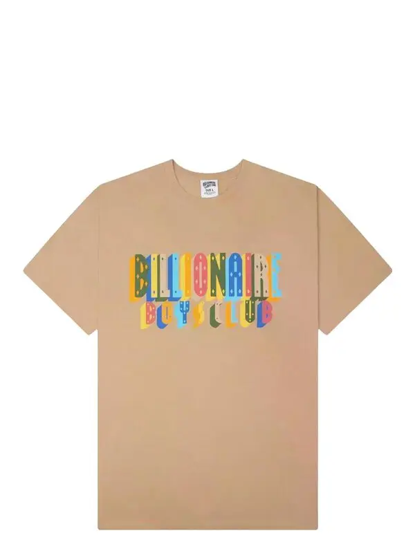 BILLIONAIRE BOYS CLUB Prism Ss Logo-print T-shirt - Neutrals