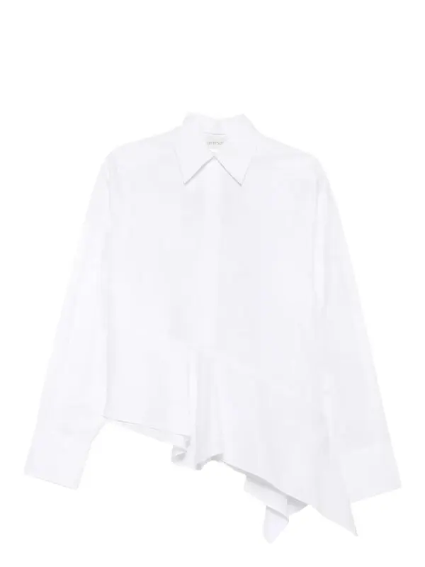 Sportmax Arcellla Asymmetric-hem Shirt - White