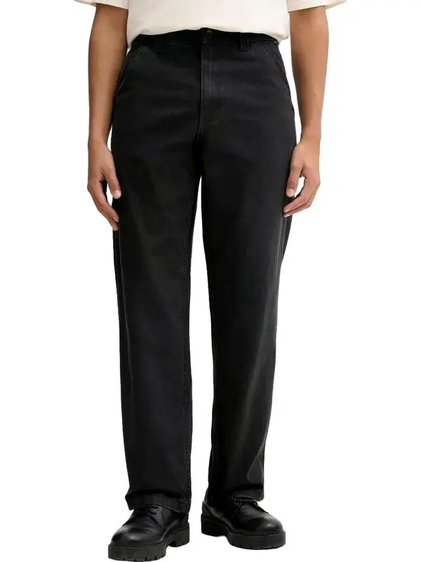 VANS Logo Patch Jeans - Black