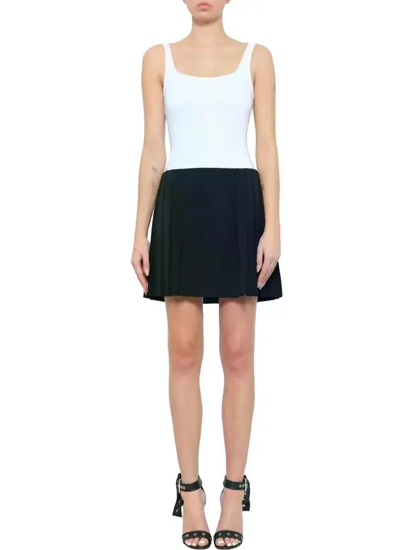 Alexander McQueen Pleated Mini Skirt - Black