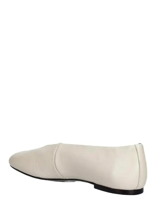 VAGABOND SHOEMAKERS Aleya Round-toe Leather Ballet Flats - Neutrals