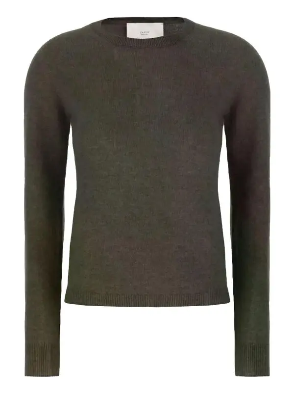 VANISE Crew Neck Cashmere Sweater - Grey