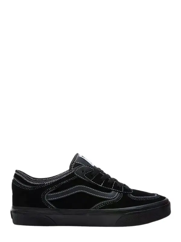 VANS Rowley Classic Contrast-stitch Sneakers - Black