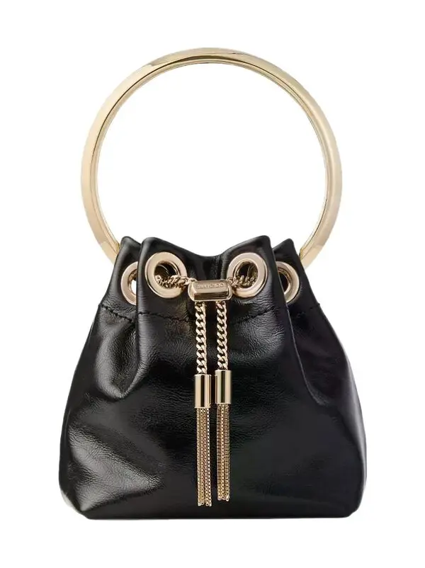 JIMMY CHOO Micro Bon Bon Bag - Black