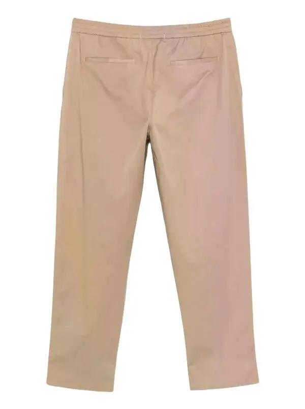 Zegna Tailored Trousers With Elasticated Waistband - Neutrals
