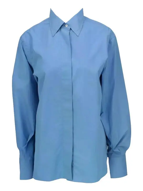 Isaia Long-sleeve Shirt - Blue