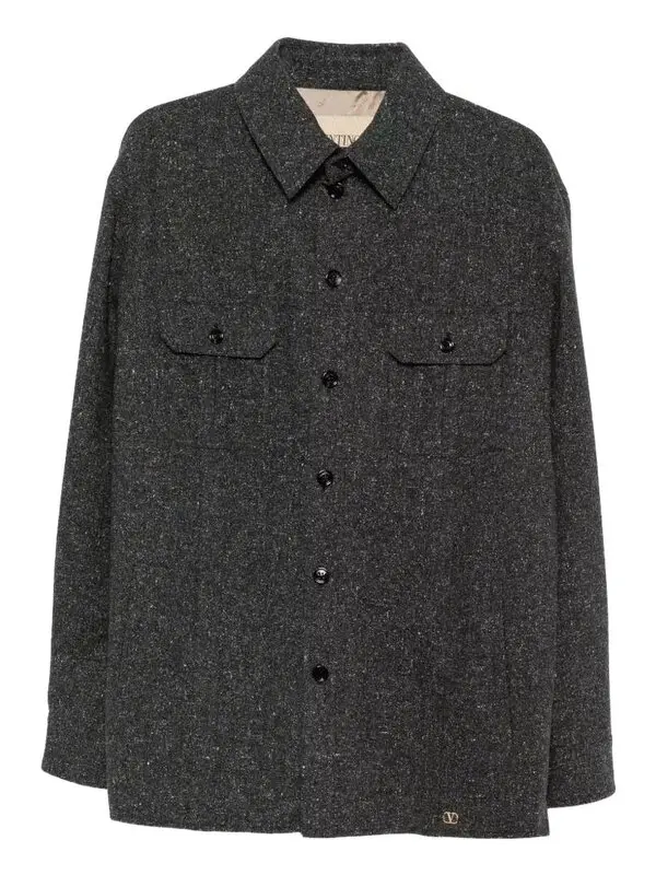 Valentino Garavani Vlogo Signature Jacket - Grey