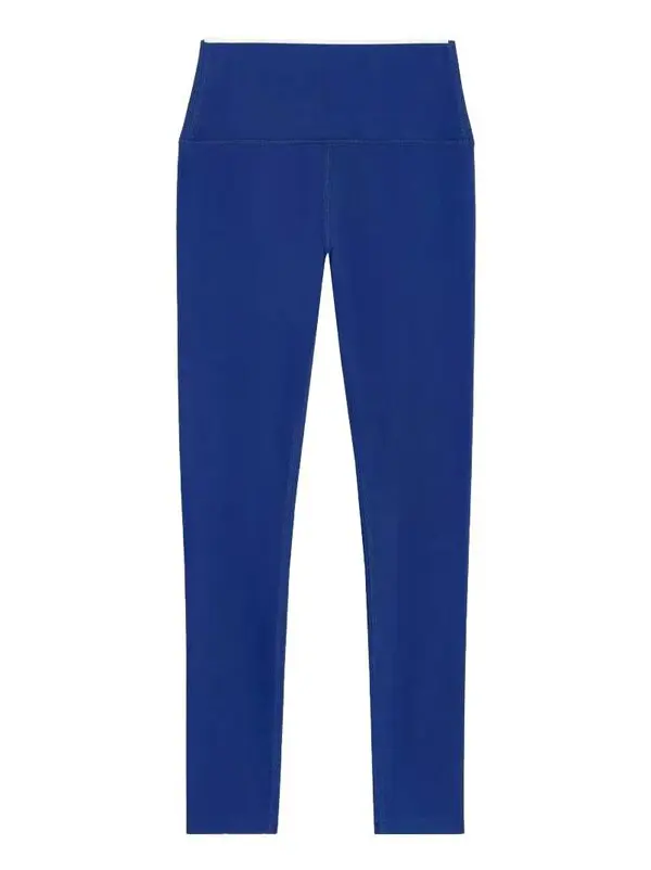 Splits59 Airweight Contrast-waistband Leggings - Blue