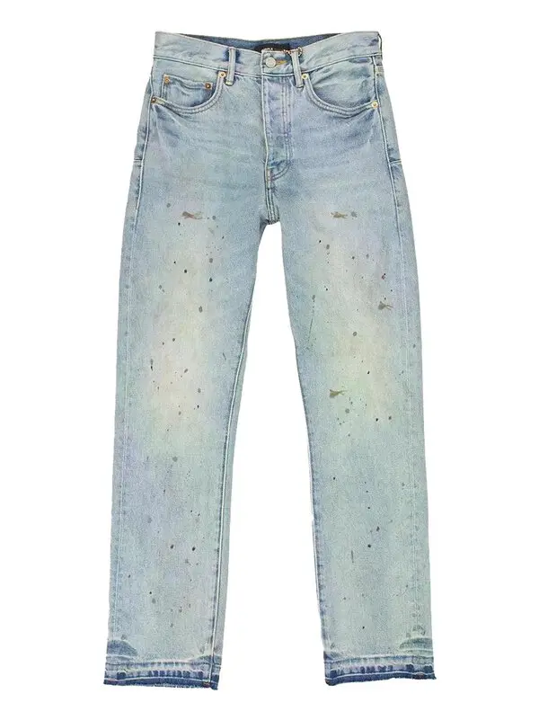 PURPLE BRAND Painted Splatter Jeans - Blue