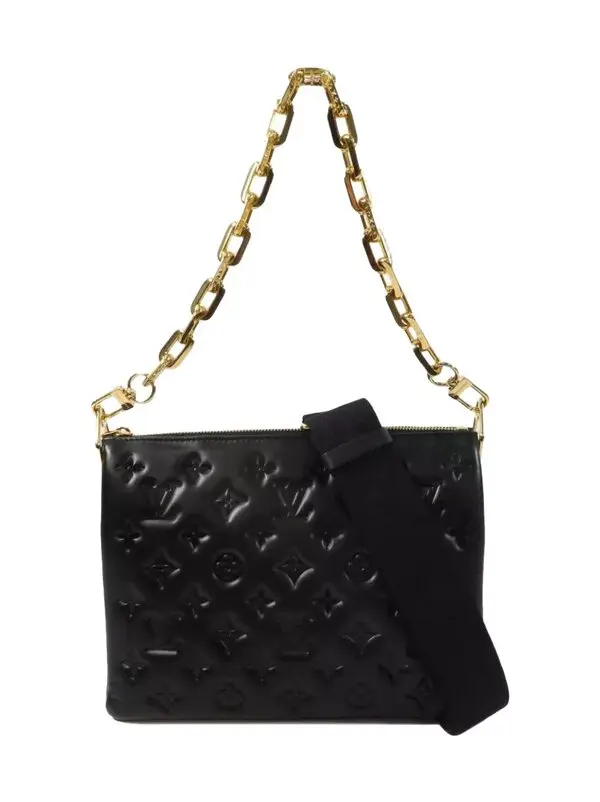 LOUIS VUITTON Coussin Pm Monogram Tote Bag - Black