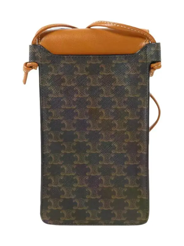 Celine 2021 Triomphe Mini Bag - Brown