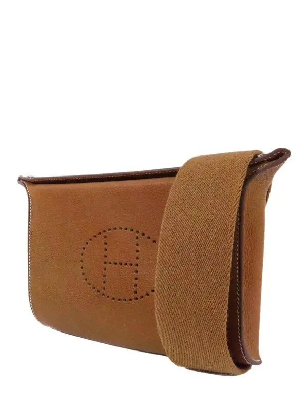 Hermès Perforated H Shoulder Bag - Brown