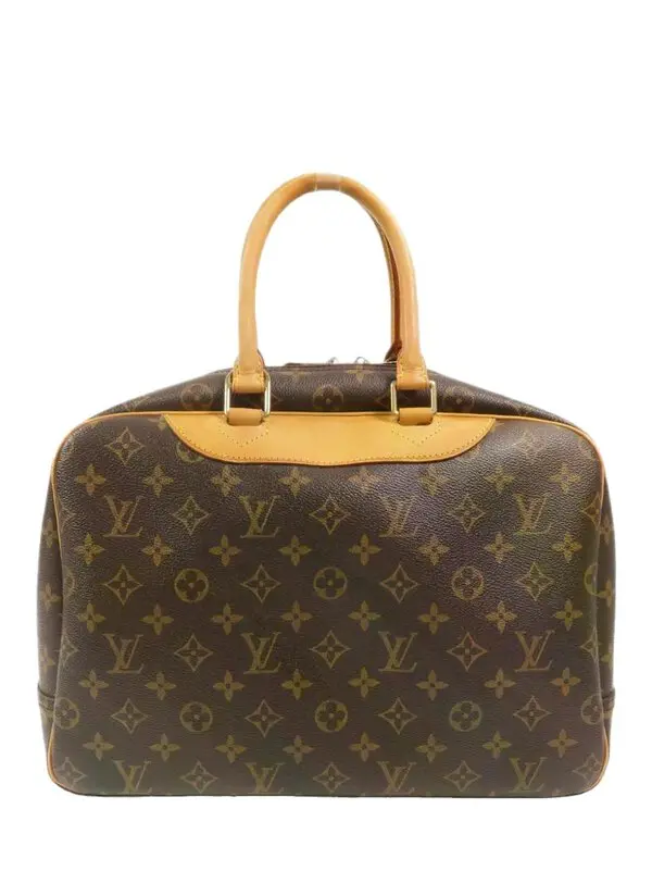 LOUIS VUITTON Monogram Canvas Deauville Tote Bag - Brown
