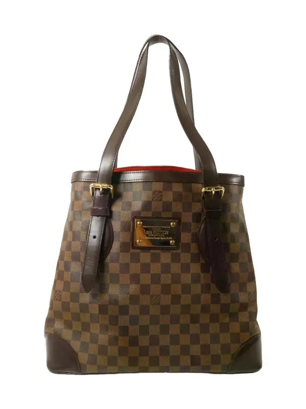 LOUIS VUITTON Damier Ebène Hampstead Mm Shoulder Bag - Brown