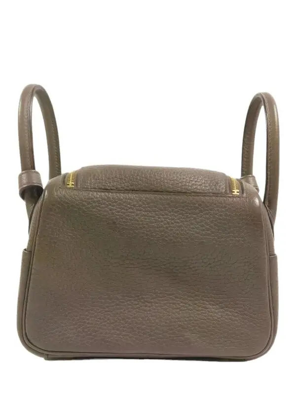Hermès 2019 Mini Lindy Tote Bag - Grey