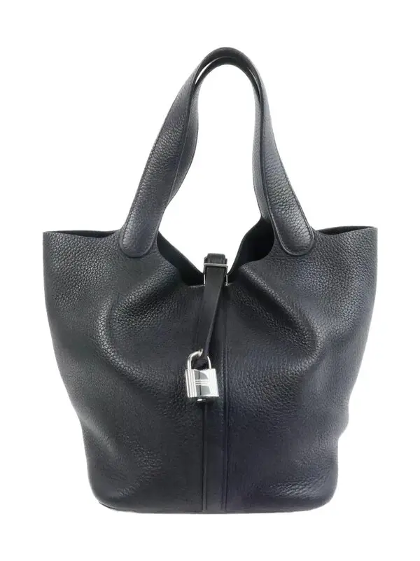 Hermès Mm Picotin Bucket Bag - Black