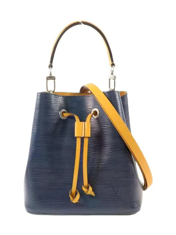 LOUIS VUITTON Neo Noe Bb Epi Bucket Bag - Blue