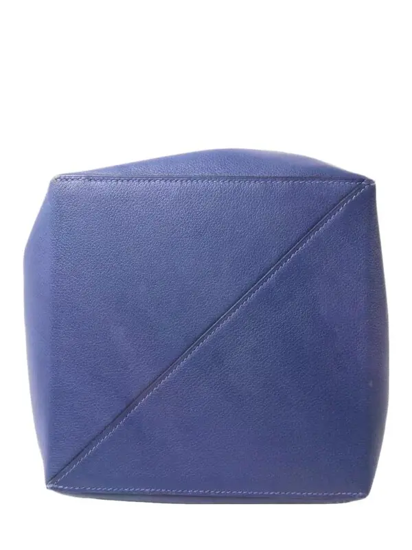 Hermès 17 Licol Bucket Bag - Blue