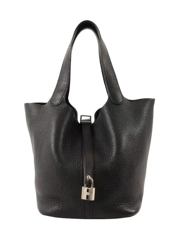 Hermès 2017 Picotin Mm Tote Bag - Black