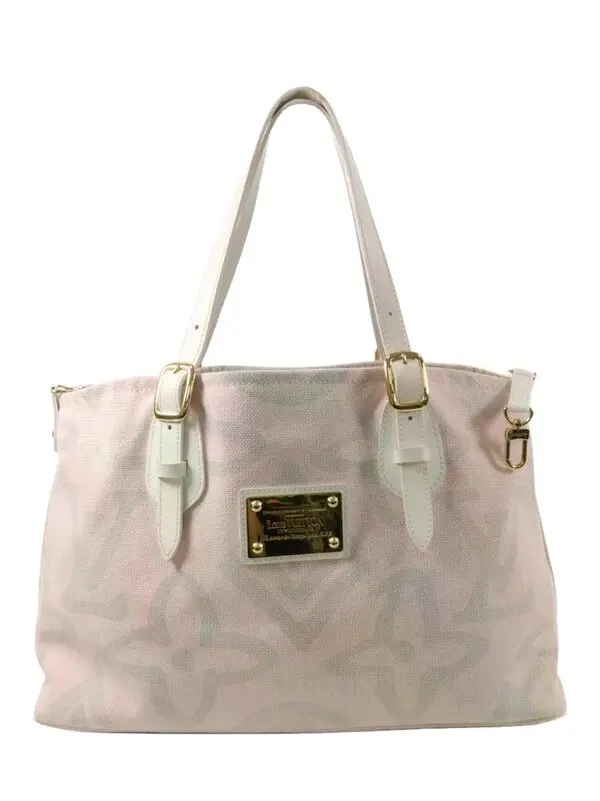 LOUIS VUITTON Pm Tahitienne Cabas Shoulder Bag - Pink